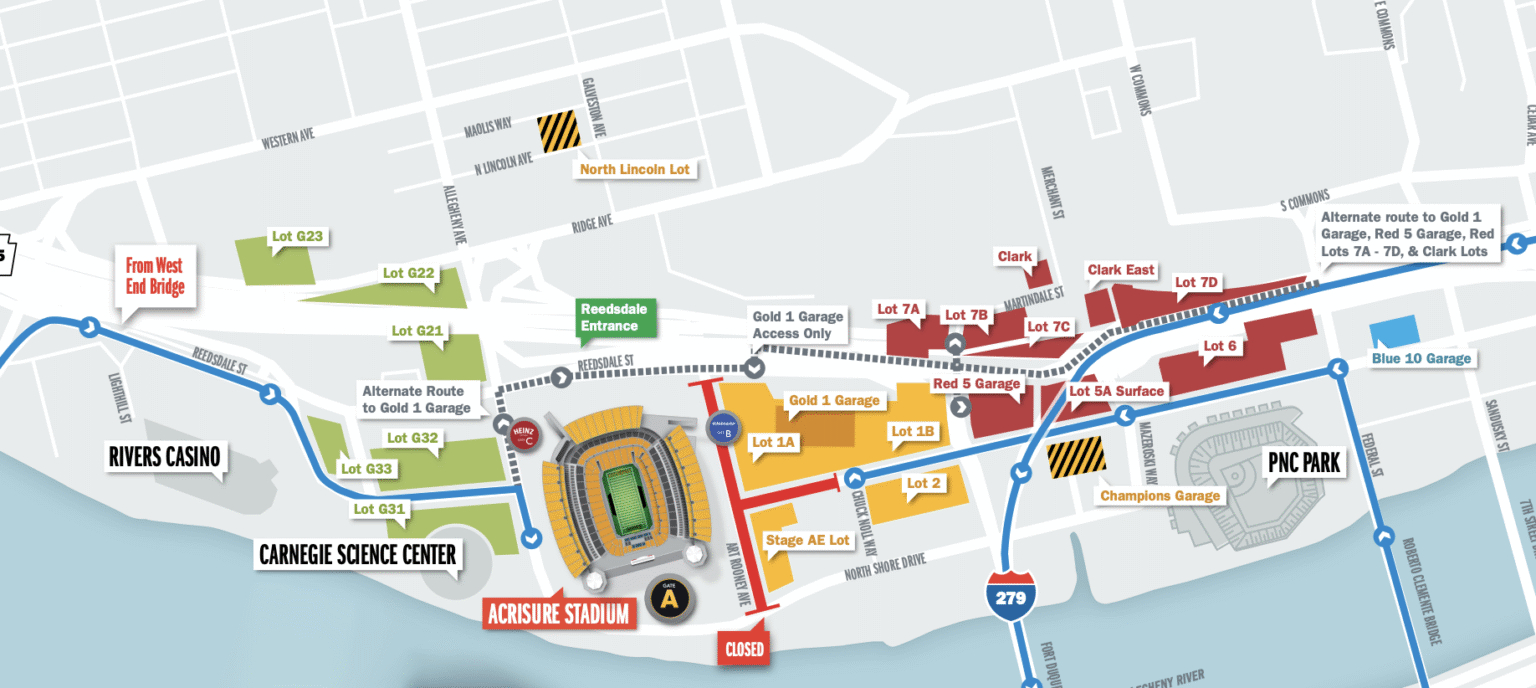 Acrisure Stadium Official Parking