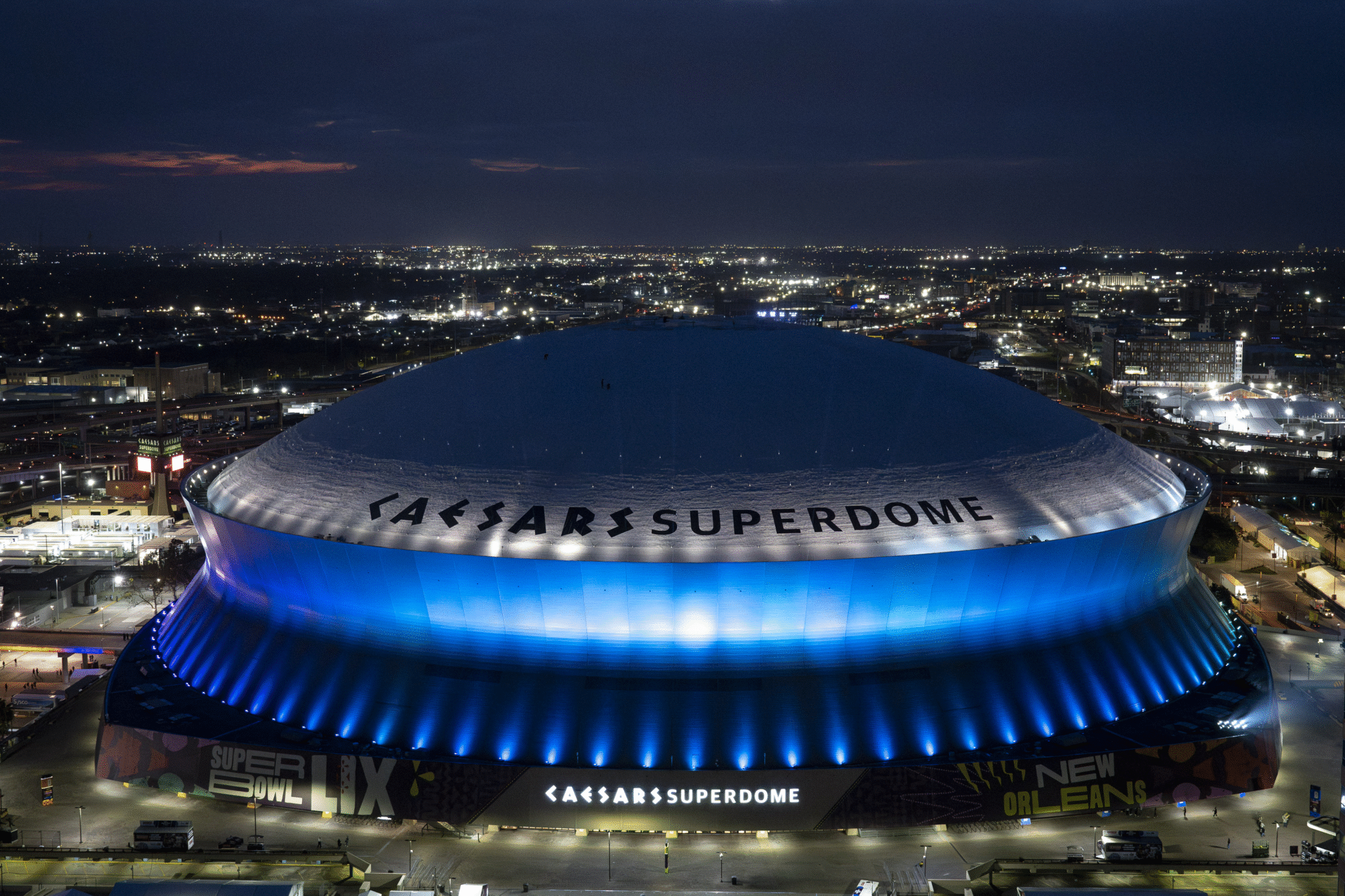 Caesars Superdome Offical Parking