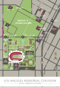 L.A. Coliseum Official Parking